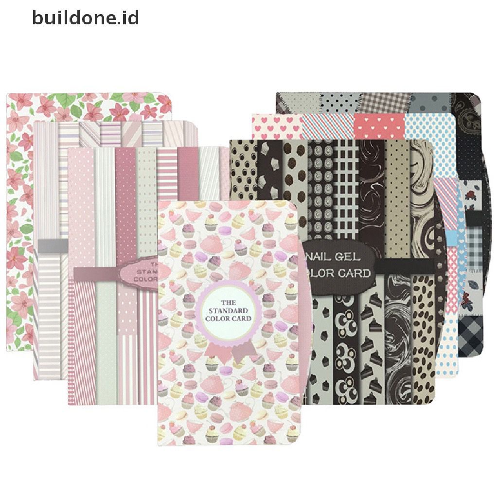 Jual NAIL DISPLAY BOOK COLOR CHART 120tip / 88tip / 60tip/ 48tip/ BUKU ...