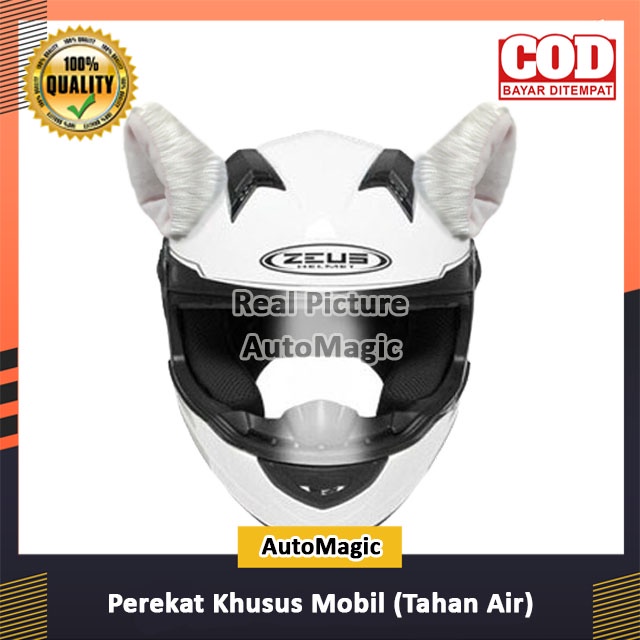 Jual paket usaha helmTelinga Kucing [Universal] - Helm Kuping Kucing ...
