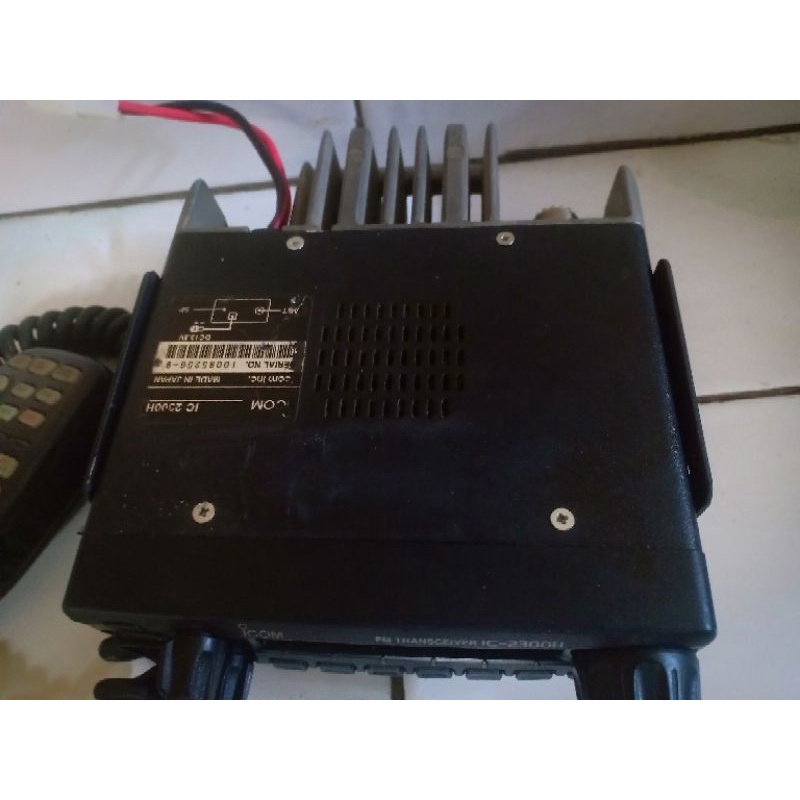 Jual radio rig icom IC 2300h 2300 vhf Japan | Shopee Indonesia
