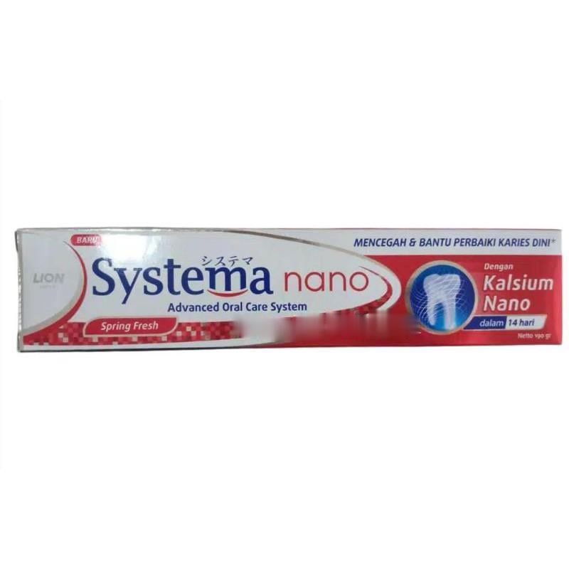 Jual SYSTEMA Nano Toothpaste 190gr - Pasta Gigi (Odol) | Shopee Indonesia