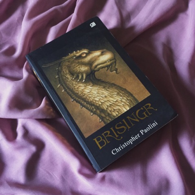 Jual Novel Brisingr by Christopher Paolini Buku Ketiga Seri Eragon ...