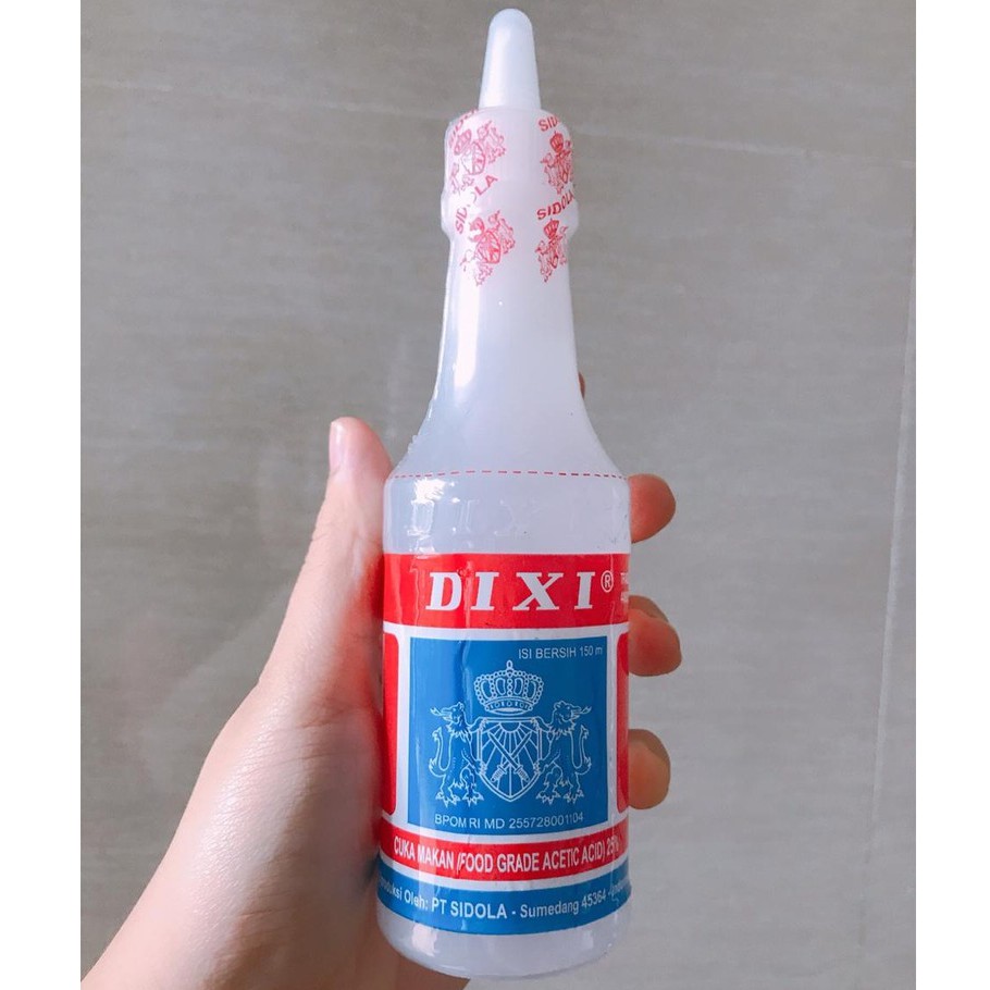 Jual [HALAL] DIXI Cuka Makan Cap Sidola 150ml Cuka Diksi Masak | Shopee ...
