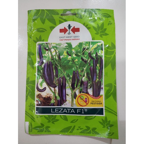 Jual Benih Terong Ungu Panjang Lezata F1 Pack 400 Biji Panah Merah | Shopee Indonesia