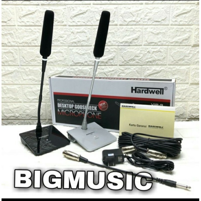 Jual Mic conference mic meja podium Hardwell VIP 9 / VIP-9 original | Shopee Indonesia