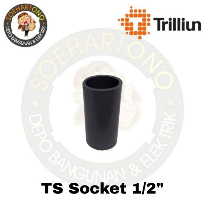 Jual Trilliun TS Socket 1/2" Sambungan Pipa PVC | Shopee Indonesia
