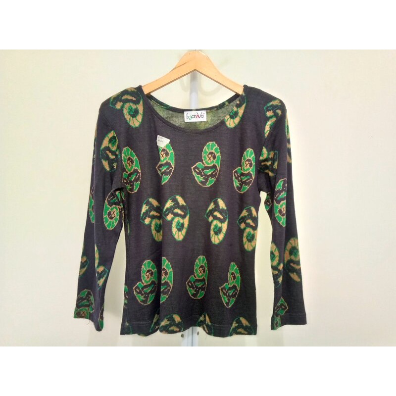 Jual 1104 SWEATER MOTIF/semi crowneck (SISA GUDANG) | Shopee Indonesia