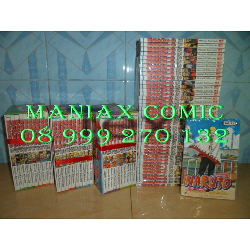 Jual Komik Naruto Boxset 1-72 Tamat Mulus | Shopee Indonesia