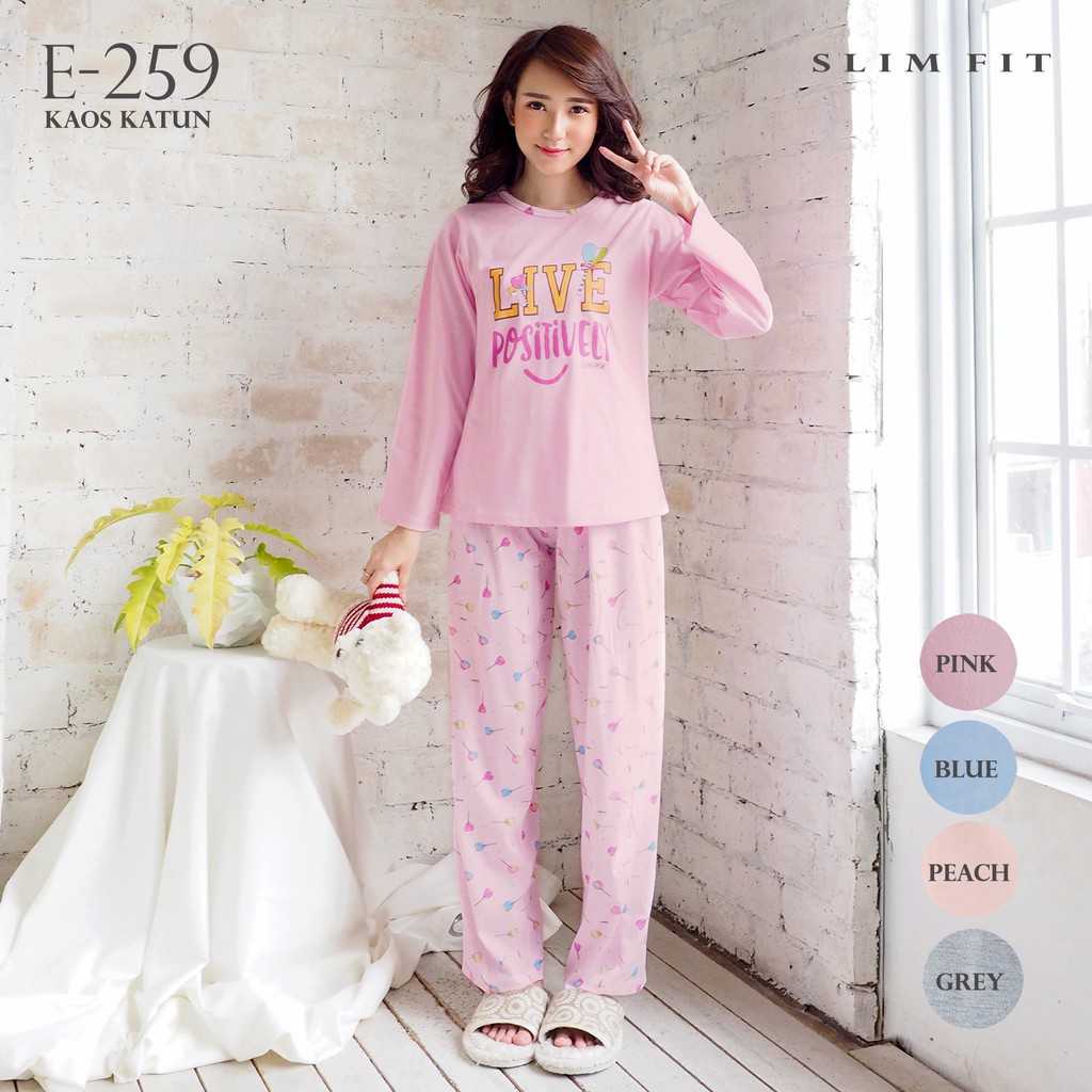 Jual GREET NIGHT WEAR - Baju Tidur Model : E-259 / PTP | Shopee Indonesia