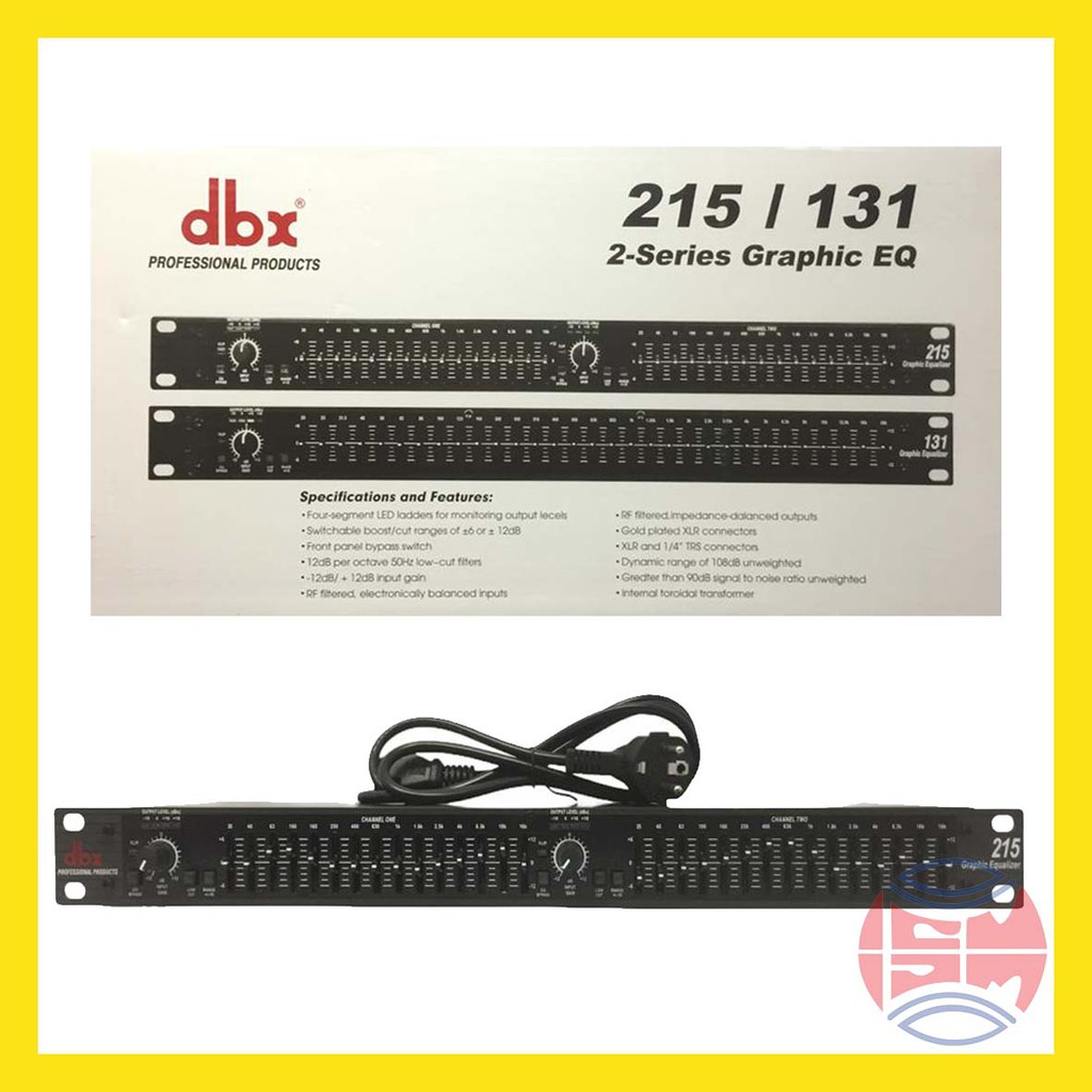 Jual Equalizer DBX 215/131 2-series graphic EQ | Shopee Indonesia