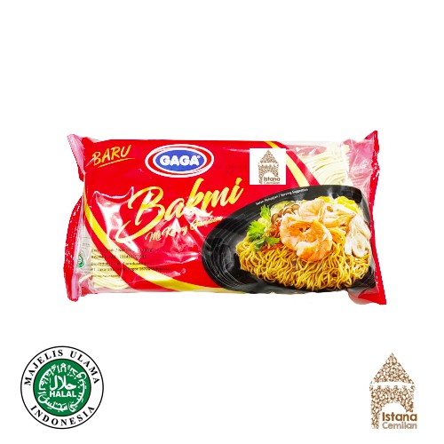 Jual GAGA Bakmi Mie Kering Gandum 200 Gram | Shopee Indonesia