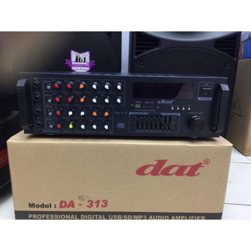 Jual Ampli DAT DA 313 PROFESIONAL DIGITAL AUDIO AMPLIFIER MIXER ...