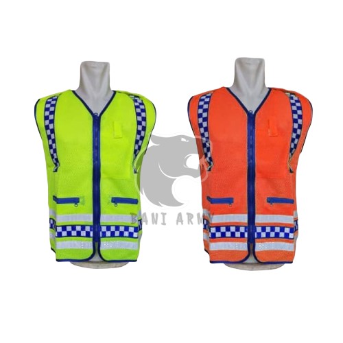 Jual Rompi Jaring Polos/ Rompi Safety/ Rompi Poyek/ Rompi Jaring Hijau ...