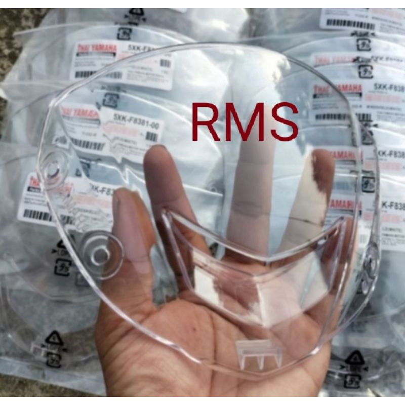 Jual cover visor batok depan yamah fiz r /satria 2 tak hiu /supra x 125 ...