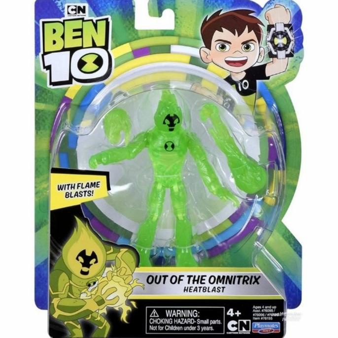 Jual Ben 10 Out of Omnitrix Heatblast, DiamondHead Or Overflow 5inch ...