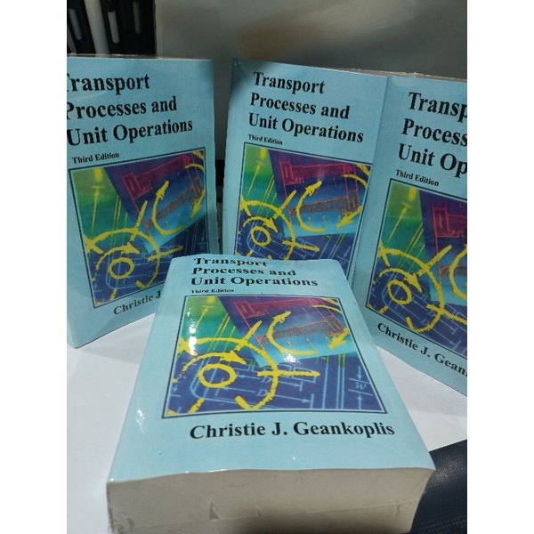 Jual Transport Processes and Unit Operations, Third edition | Shopee ...