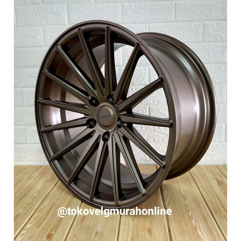 Jual Velg Mobil Ring 18 Hole 5 R18 lubang 5 Belang VOSSEN VFS 2 Matte bronze Accord Civic Camry ...
