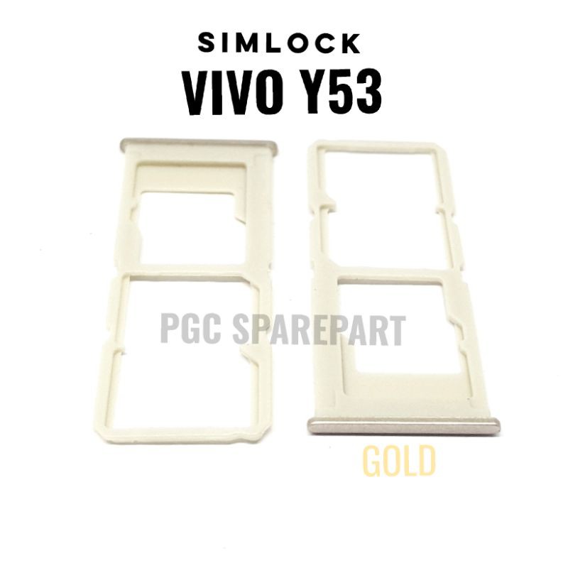 Jual Original Simtray Vivo Y53 Tempat Simcard Simlock Sim Lock Slot Card Tray Ori | Shopee Indonesia