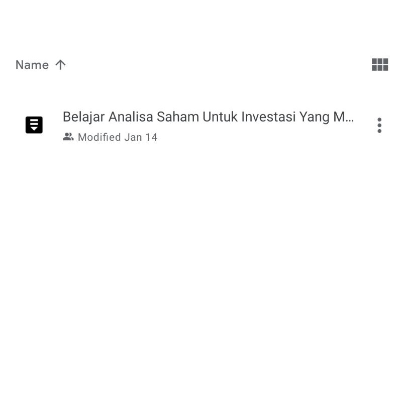 Jual belajar Analisa saham (recorded) | Shopee Indonesia