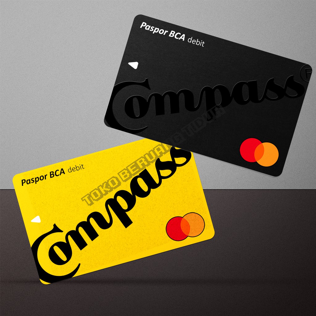 Jual Sticker Skin Garskin Kartu ATM Compass | Shopee Indonesia