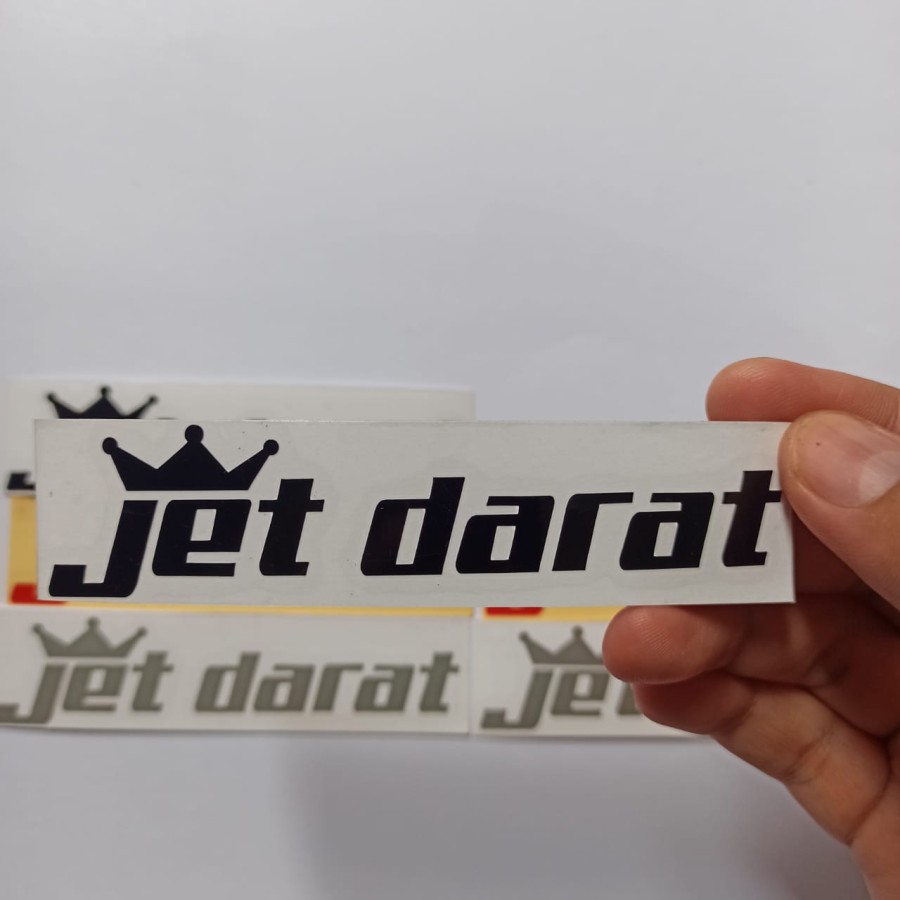 Jual Stiker cutting sticker jet darat rx king mobil motor dinding ...