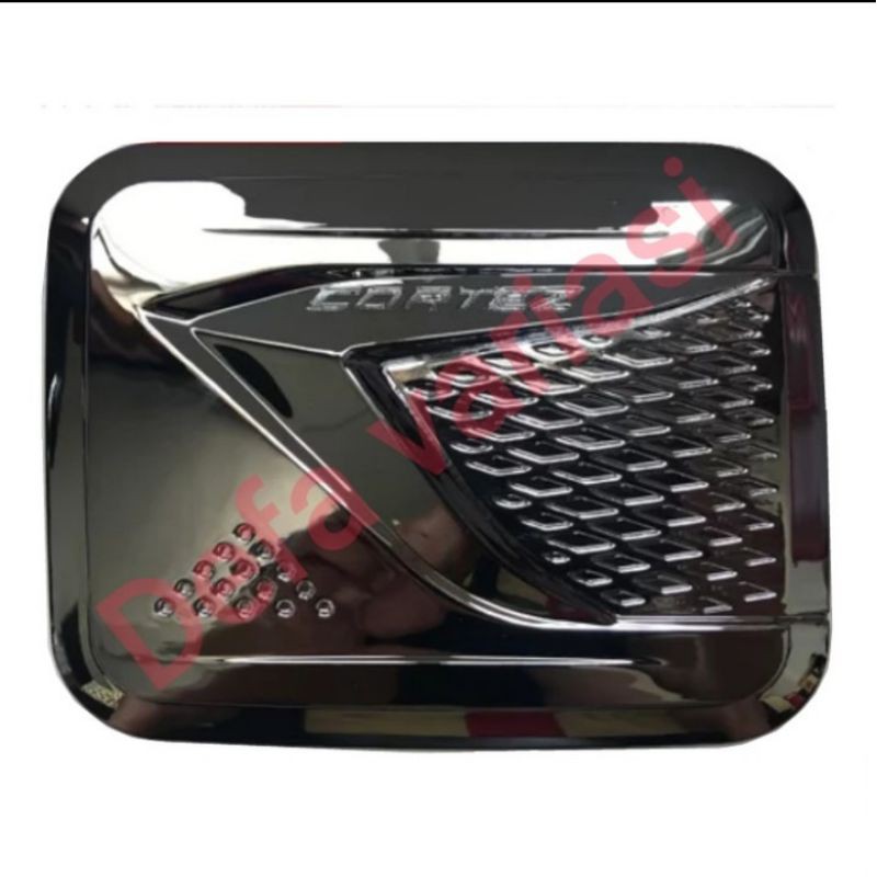 Jual Tank cover tutup tangki bensin mobil Wuling cortez crostivo chrome ...