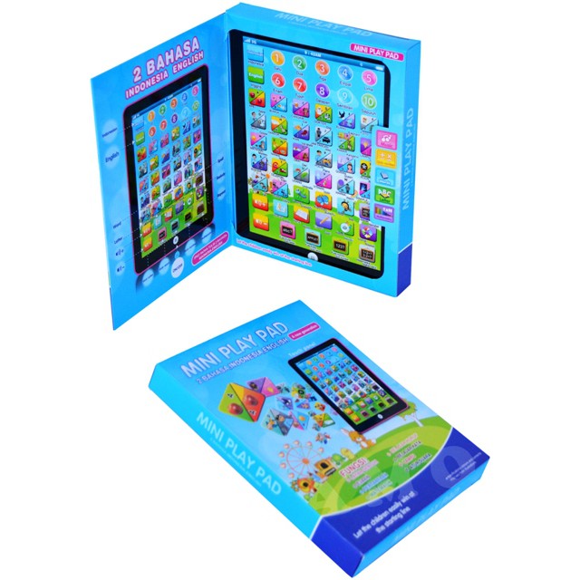 Jual PROMO COD Mainan Edukasi MINI PLAY PAD 2 BAHASA Inggris Indonesia ...