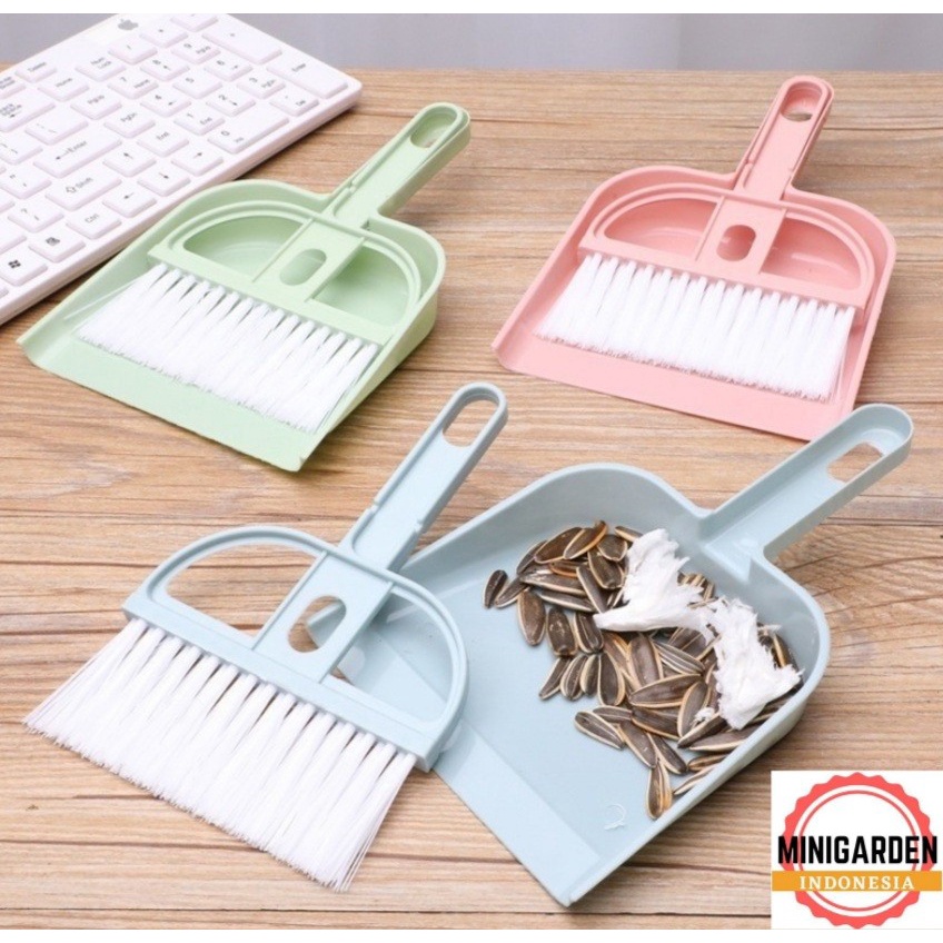 Jual SAPU PENGKI MINI set dustpan mini serbaguna pembersih debu kotoran ...