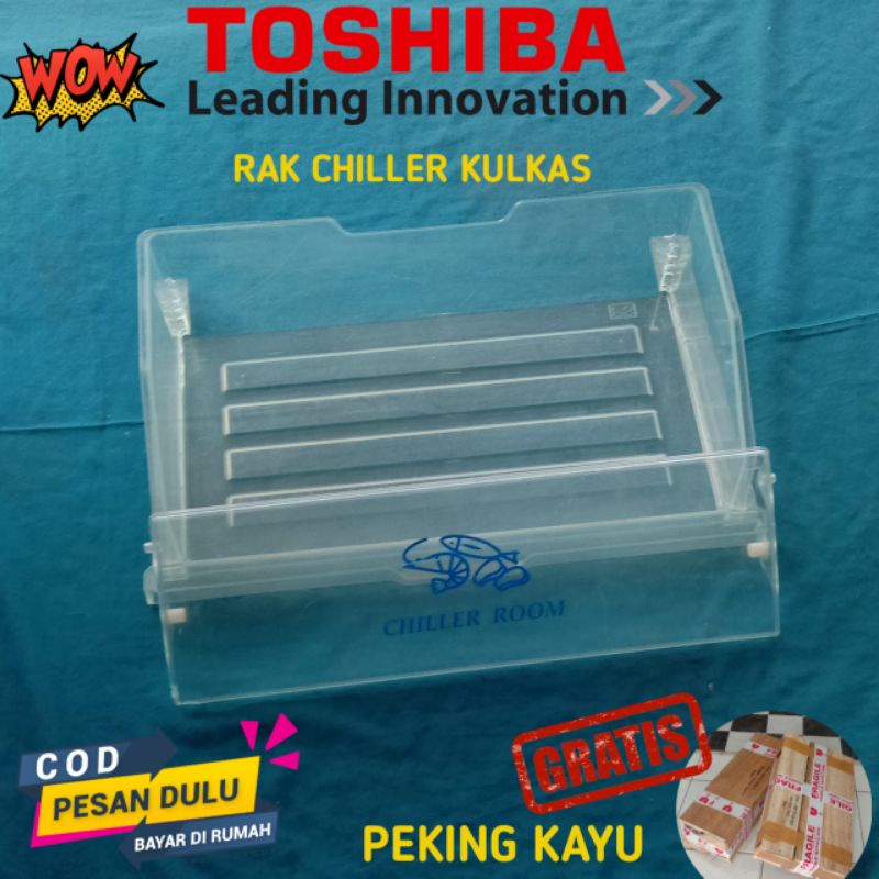 Jual RAK CHILLER RAK SIMPAN DAGING DAN IKAN KULKAS TOSHIBA 2 PINTU ...