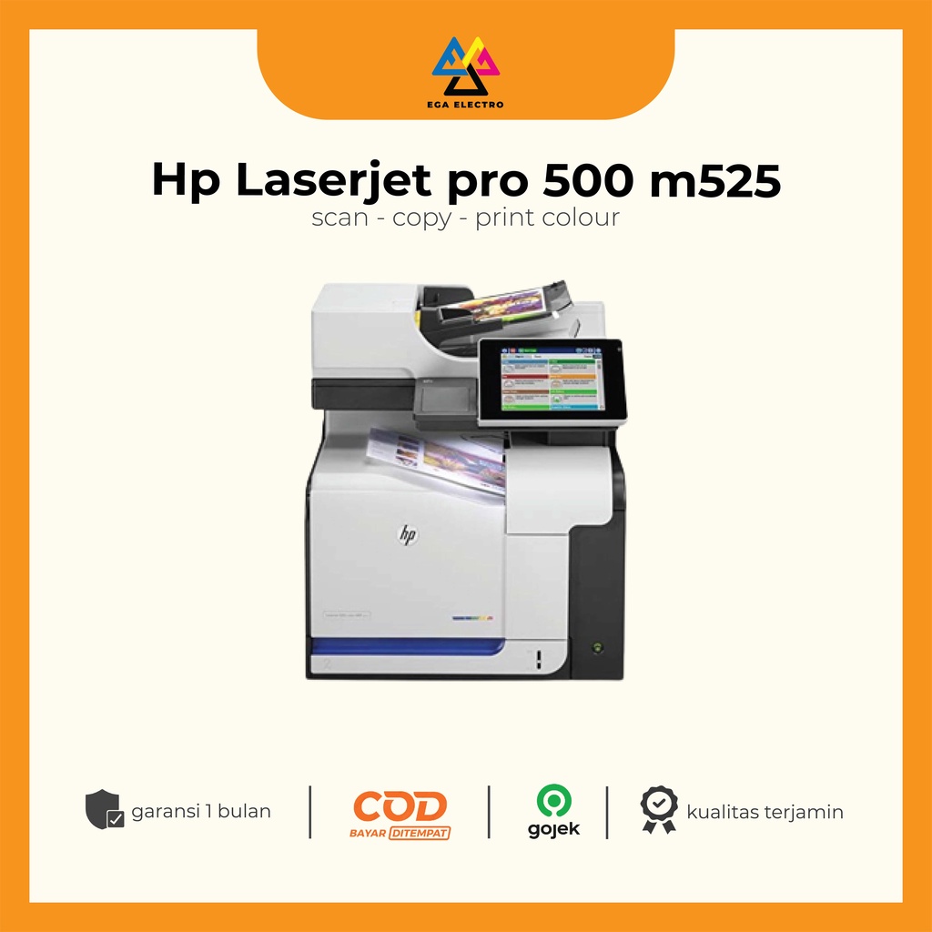 Jual Printer HP LaserJet 500 MFP M575 printer warna scan copy dan print ...