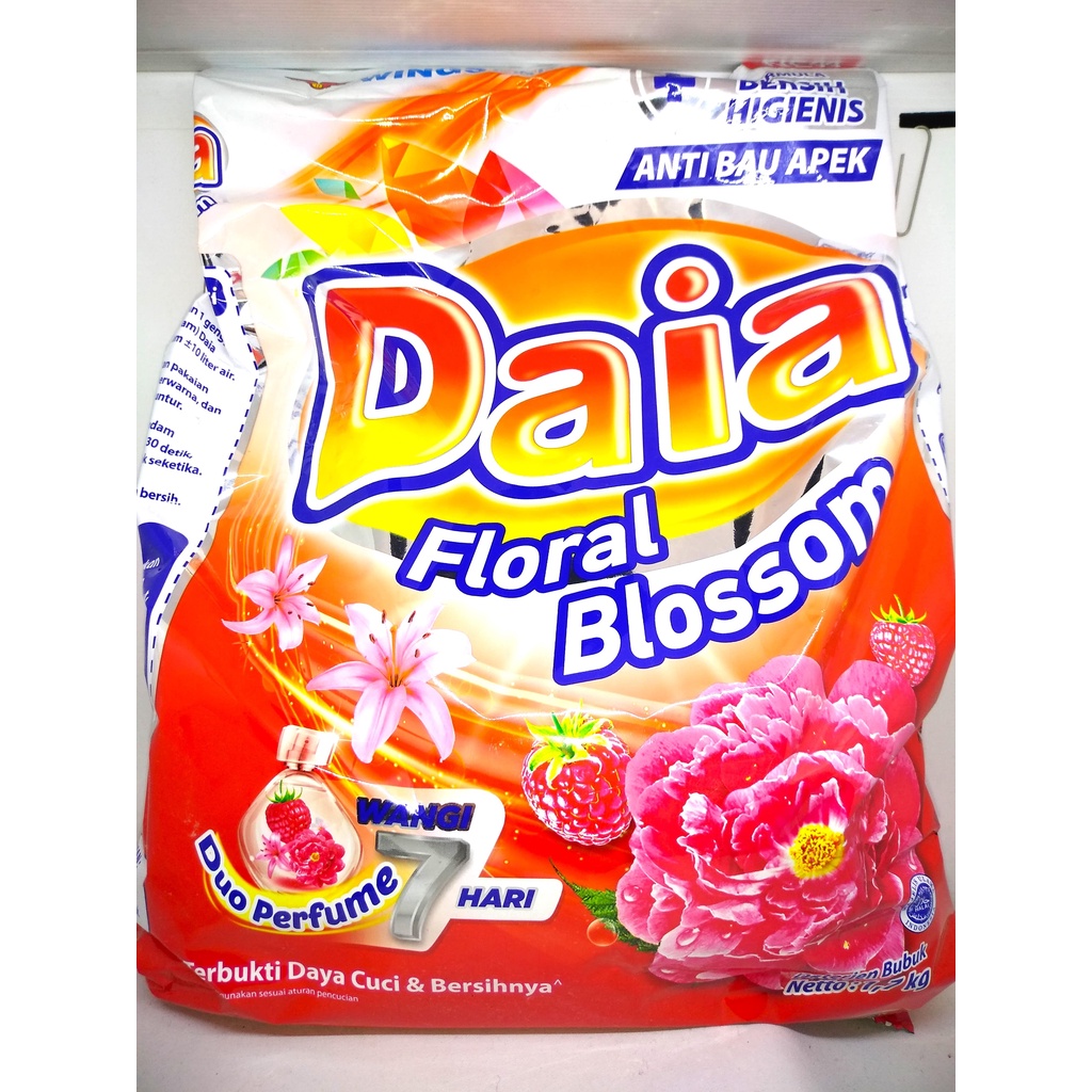 Jual Daia Floral Bossom, Deterjen Bubuk, 1,5 kg | Shopee Indonesia