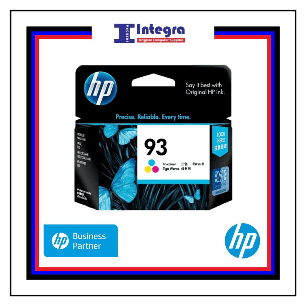 Jual HP 93 Tricolor AP Inkjet Original Cartridge ( C9361WA ) | Shopee ...