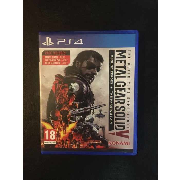 Jual (READY) BD PS4 Kaset PS4 MGS V Definitive / Metal Gear Solid V 2 in 1 | Shopee Indonesia
