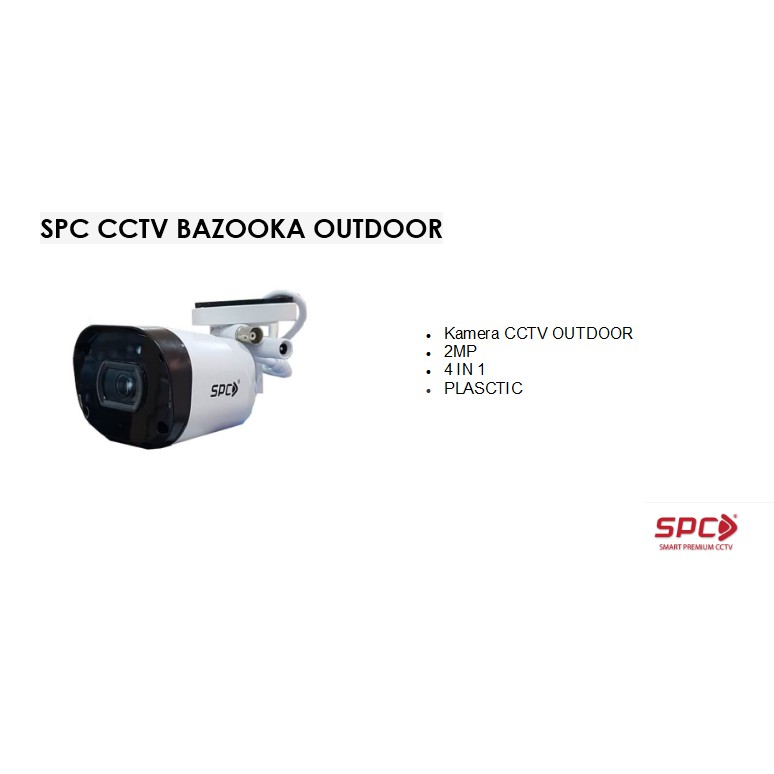 Jual SPC CCTV BAZOOKA OUTDOOR | Shopee Indonesia
