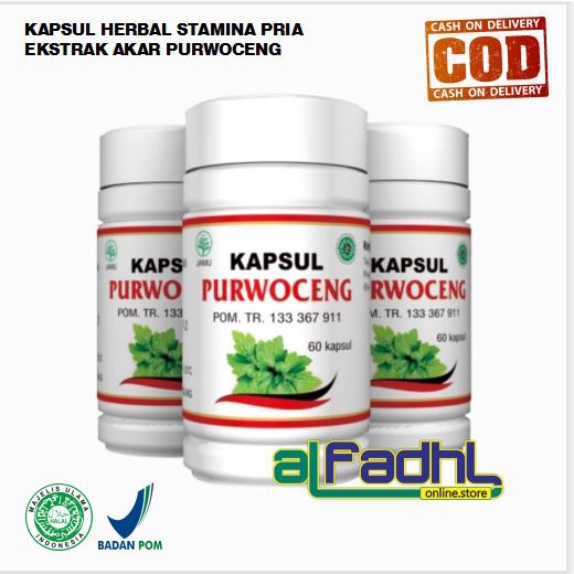 Jual Purwaceng Kapsul Purwoceng isi 60 Kapsul Original Halal BPOM MUI ...