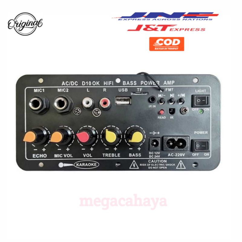 Jual Amplifier Board 400 watt Audio Bluetooth USB FM Kit ampli Audio ...