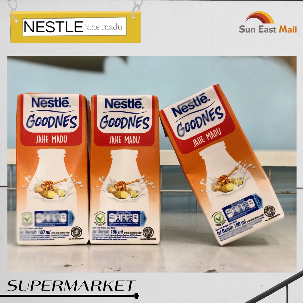 Jual NESTLE GOODNES JAHE MADU // KENCUR 180ML | Shopee Indonesia