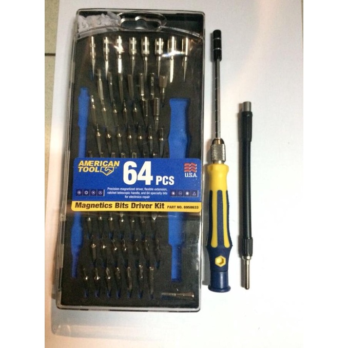 Jual Obeng Set Teknisi Hp, Komputer , Laptop 64pcs Amtool USA Heavy ...