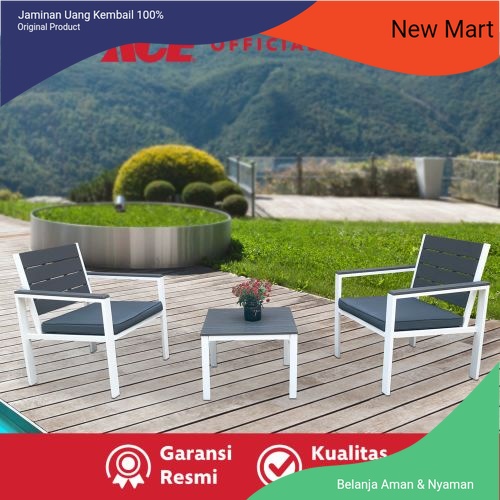 Jual Krisbow Set 3 Pcs Kursi Meja Taman/Meja Teras/Kursi Teras/Kursi ...