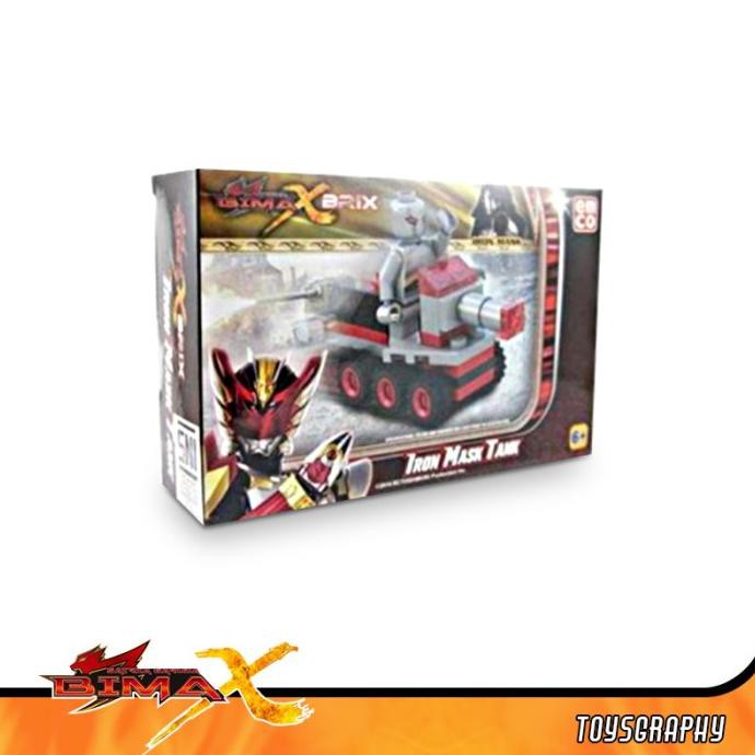 Jual Cuci Gudang Awal Tahun Bima X Brix IRON MASK TANK Lego EMCO Bricks ...