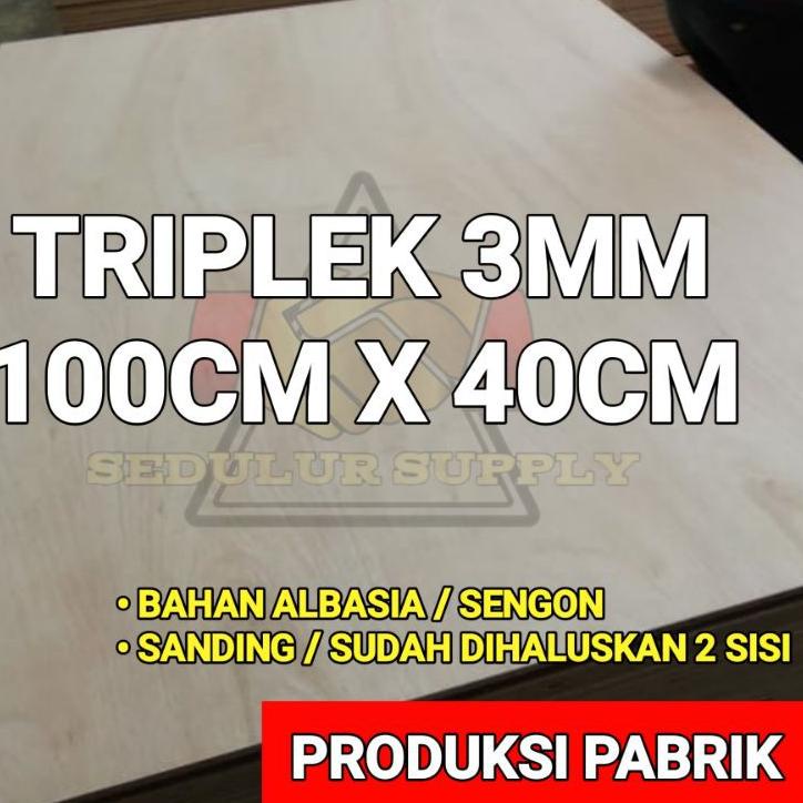 Jual Diamond Promo PAPAN KAYU TRIPLEK MULTIPLEK 3MM ALBASIA UTY UKURAN ...