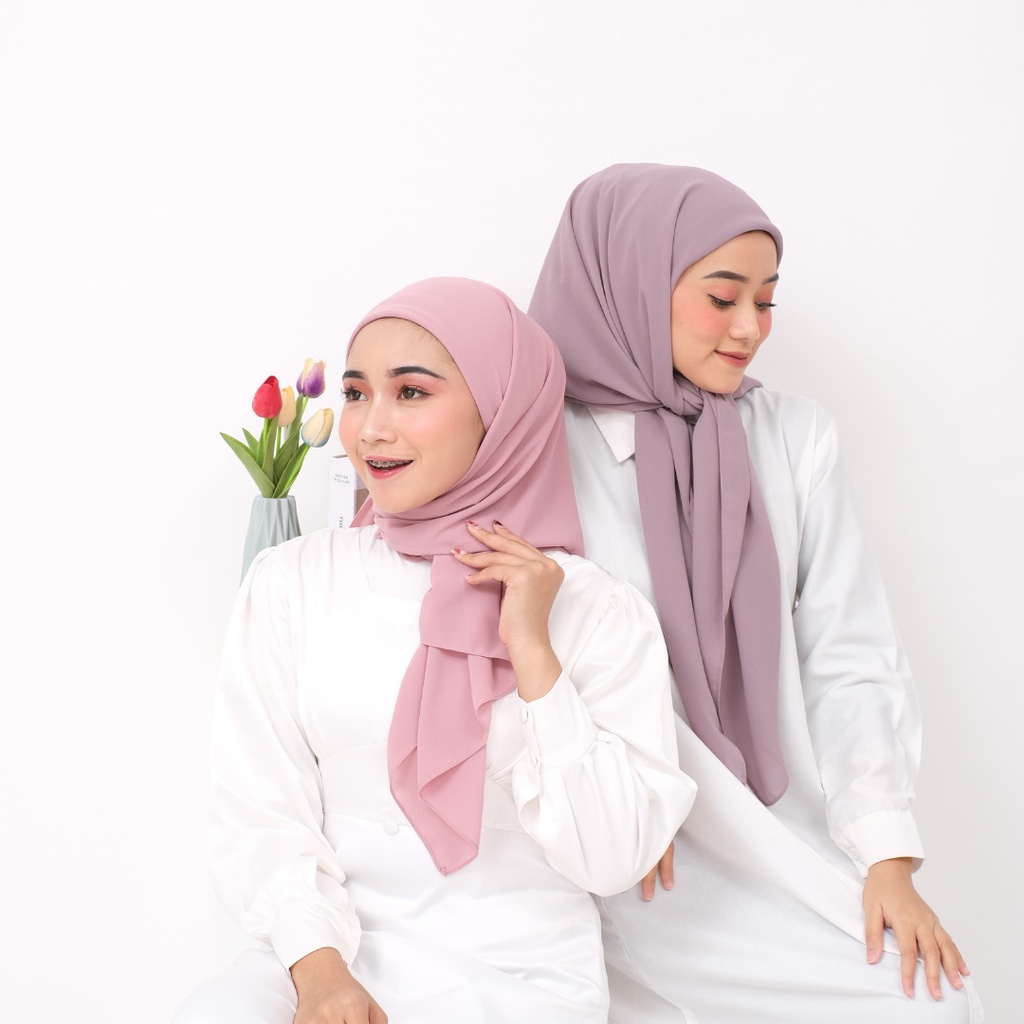 Jual Fuji Segi empat Inner 2in1 Arabian look Ceruty Premium 110x110 ...