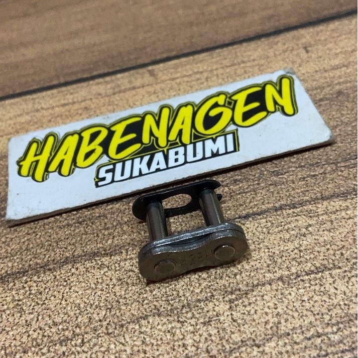 Jual sambungan potongan rante rantai ukuran 428H 428 H kualitas terbaik ...
