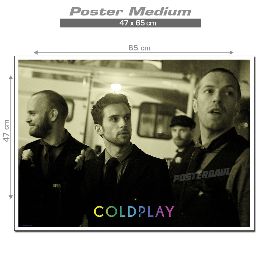 Jual Poster Medium COLDPLAY #FJP254 - ukuran 47 x 65 cm | Shopee Indonesia