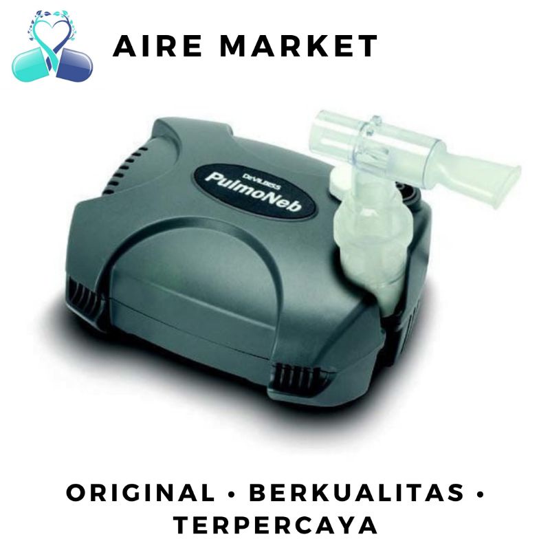 Jual DeVilbiss 3655ix Nebulizer Compressor ORIGINAL (alat uap terapi pernapasan) | Shopee Indonesia