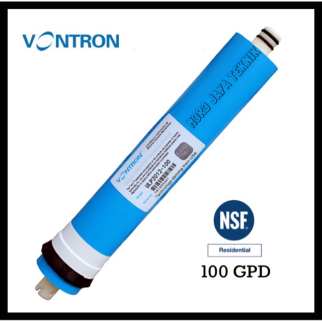 Jual Membran RO Vontron 100 GPD ULP2012-100 High Quality Ultra Low ...