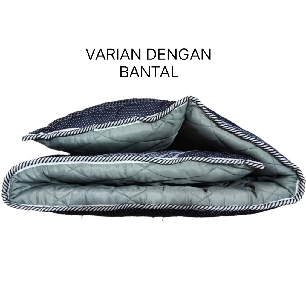 Jual Kasur Matras Lantai Gulung Lipat Travel Bed Flomat HDP Quilting ...
