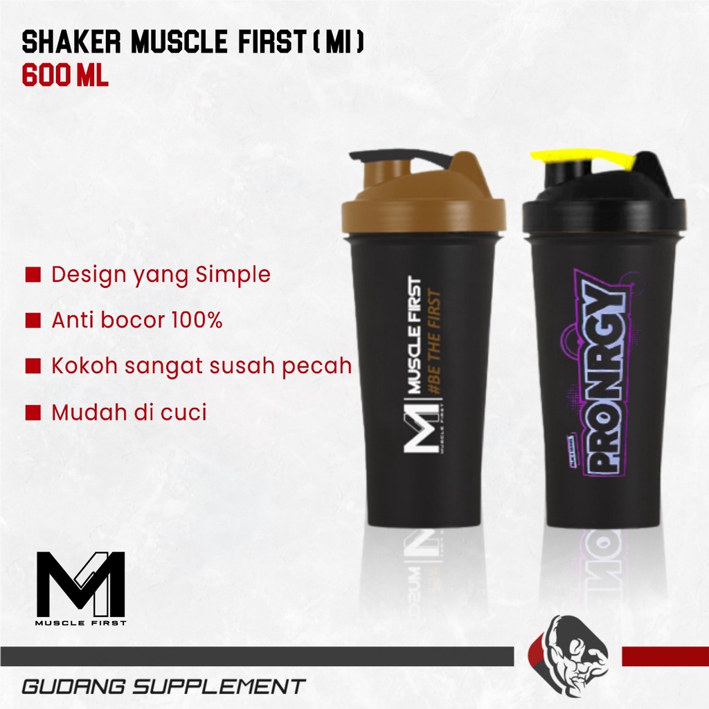 Jual Shaker M1 Muscle First 600ml Original | Shopee Indonesia