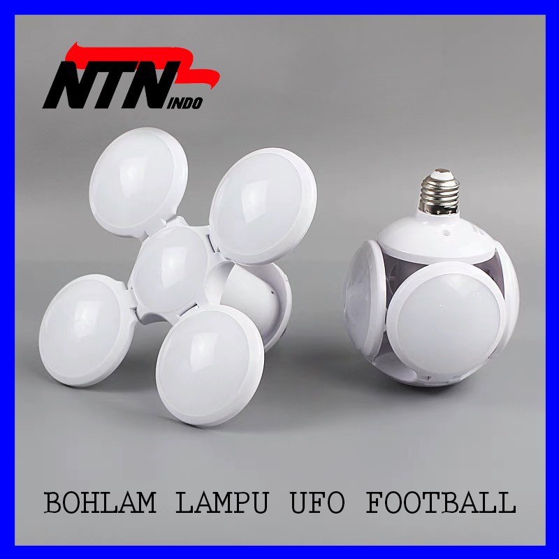 Jual Lampu Bohlam Led 60 watt / Model Lipat Bentuk Ufo /led football ... Jual Lampu Bohlam Led 60 watt / Model Lipat Bentuk Ufo /led football ...