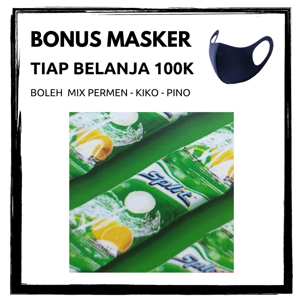 Jual Permen Split Lolipop Hanger Karton Isi 6 Pack @36 Pcs | Shopee ...