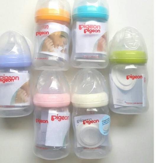 Jual Pigeon Botol Wide Neck Peristaltic Plus Peristaltik Plus 160 ml 240 ml BPA Free Tanpa Dos ...